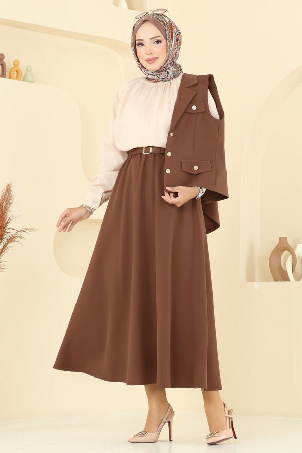 Combined 1053MP806 Brown - Moda Selvim