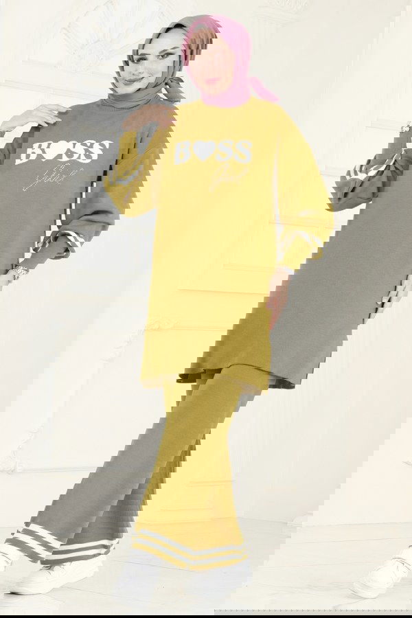 Combined 12551KL398 Oil Green - Moda Selvim