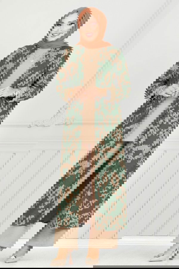 Combined 1811LVN1041 Khaki - Moda Selvim