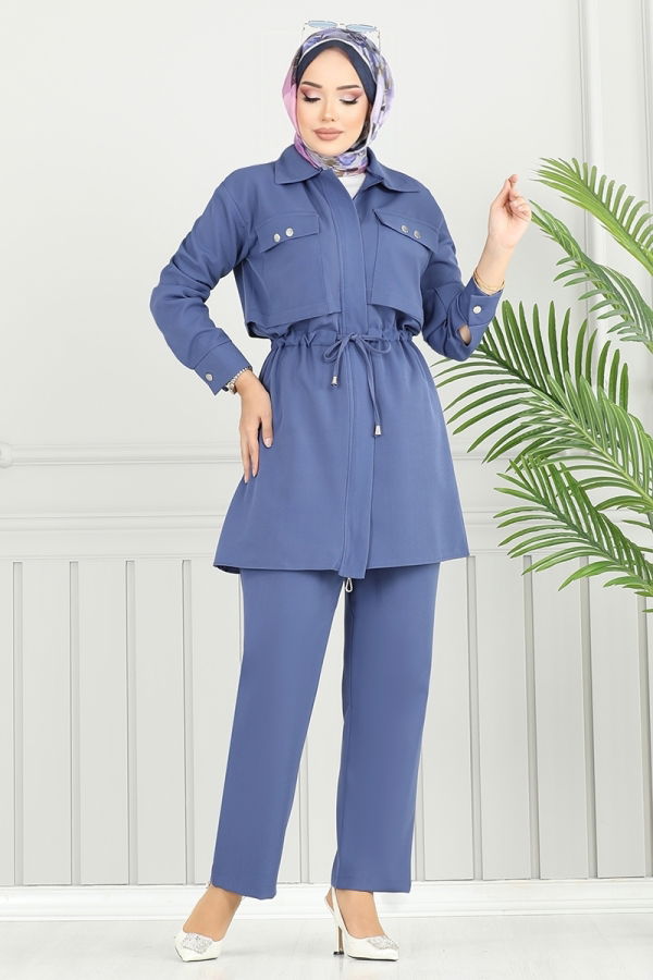 Combined 23101UKB929-M Indigo - Moda Selvim