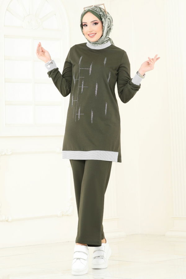 Combined 2637SL432 Khaki - Moda Selvim