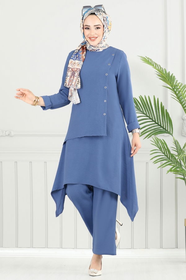 Combined 3119HBS856 Indigo - Moda Selvim