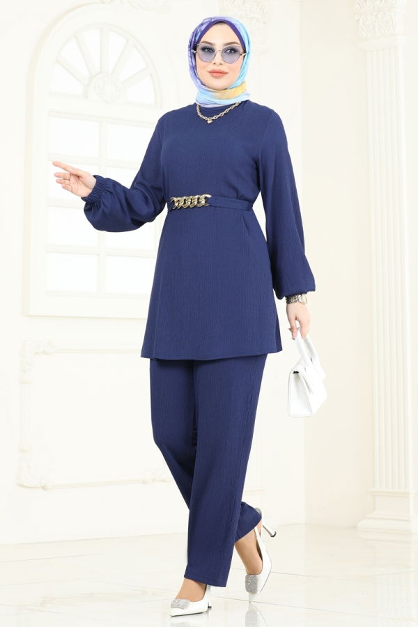 Combined 344DVL817 Navy Blue - Moda Selvim
