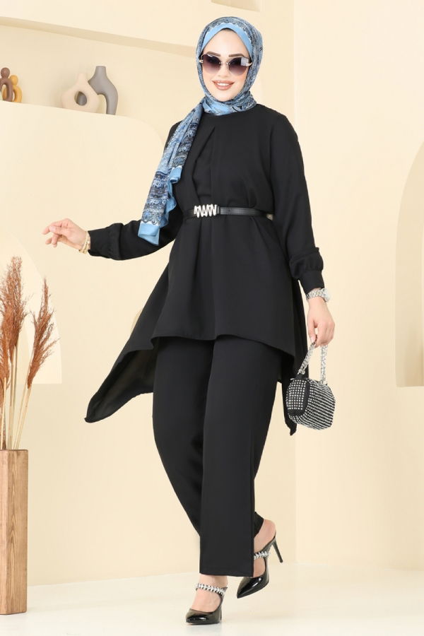 Combined 353ASN888 Black - Moda Selvim