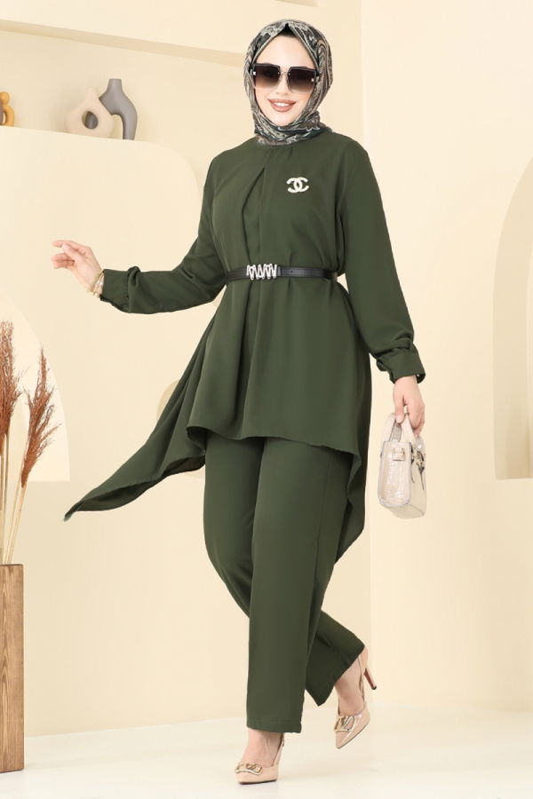 Combined 353ASN888 Khaki - Moda Selvim