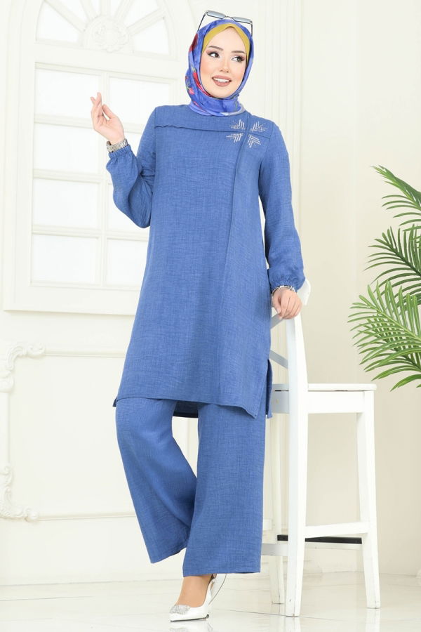 Combined 437DVL817 Indigo - Moda Selvim