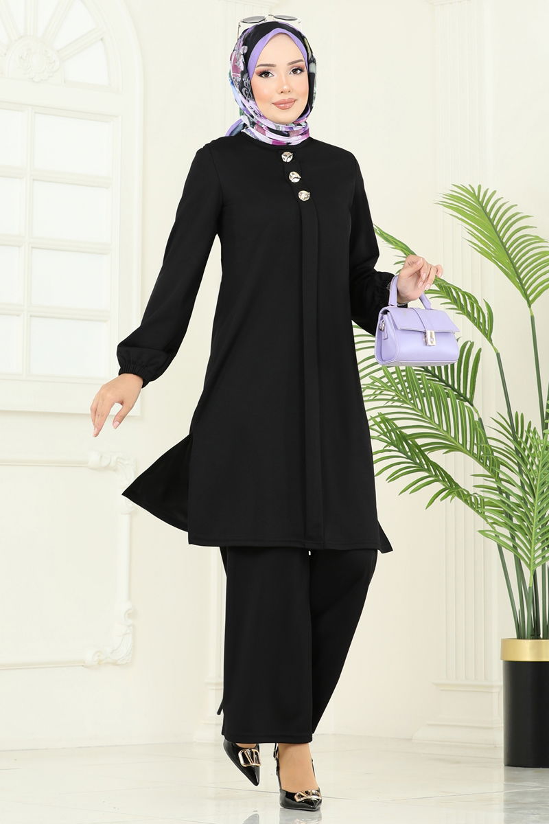 Combined 456DVL817 Black - Moda Selvim