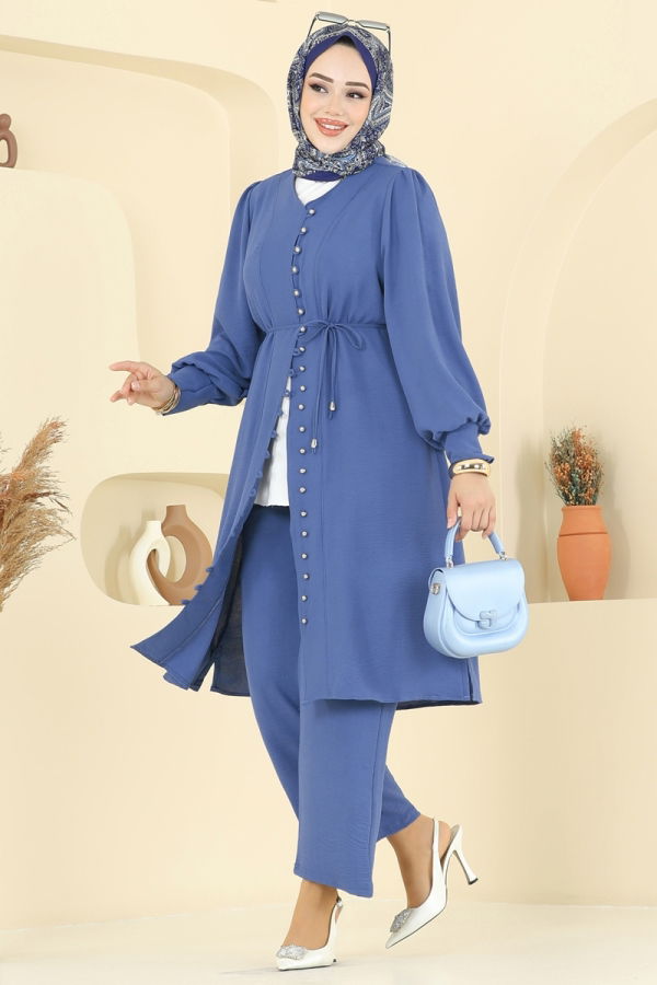 Combined 6081UZ662 Indigo - Moda Selvim