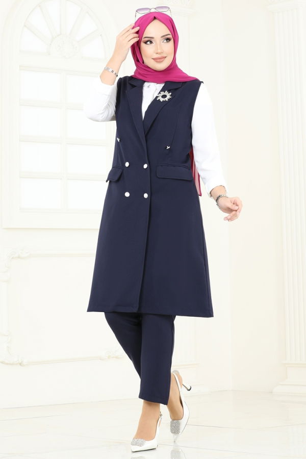 Combined 820MP806 Navy Blue - Moda Selvim