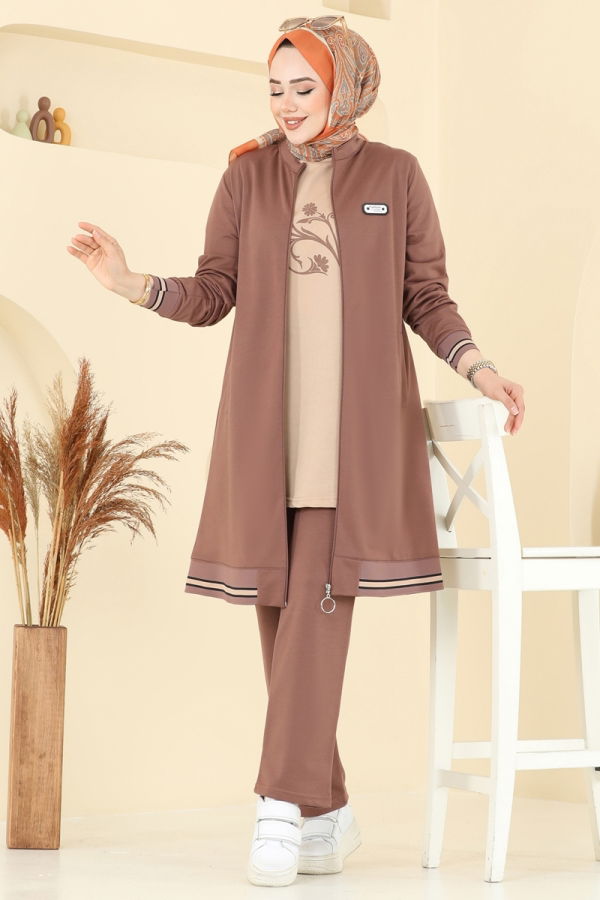 Combined PL9135 Light Brown - Moda Selvim