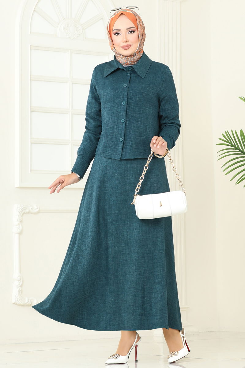 Combined PL9157 Petroleum - Moda Selvim