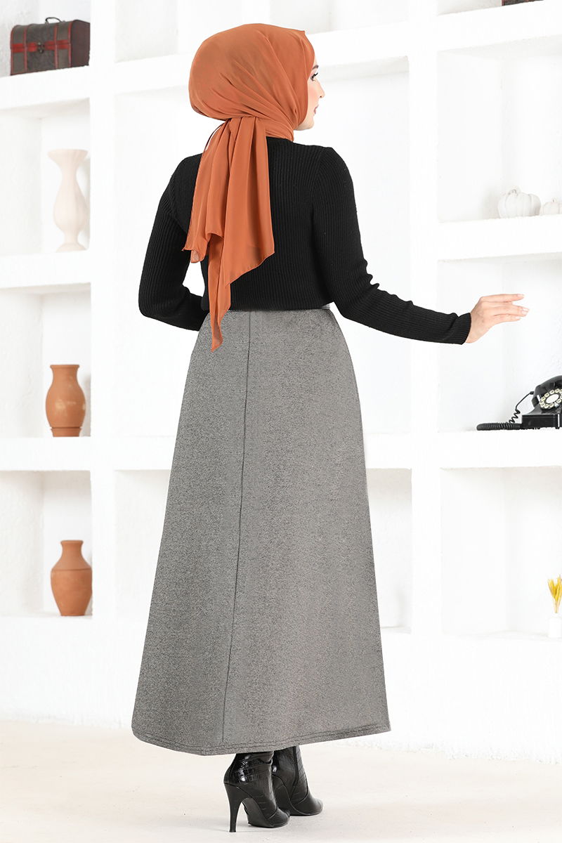 Mevlana Skirt MSL8170 Vizyon - Moda Selvim