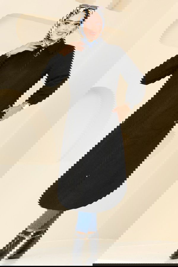 كاب 4438AL357 أسود - Moda Selvim