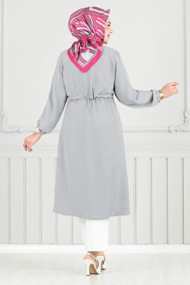 Overcoat 5097UZ1029-M Gray - Moda Selvim