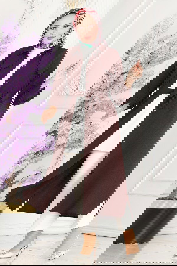 حاوية 8000TRT545 بني فاتح - Moda Selvim