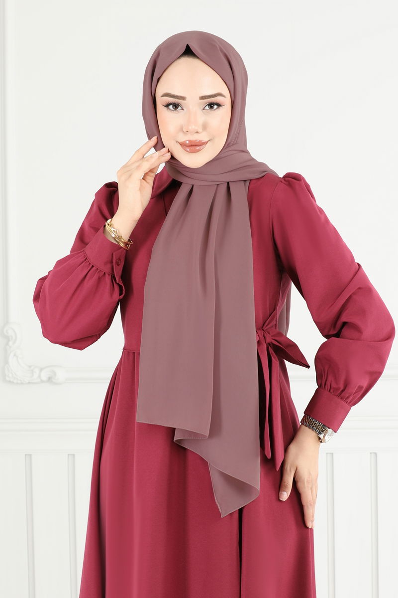 Scarf 500MDL873 Dark Powder Vision - Moda Selvim