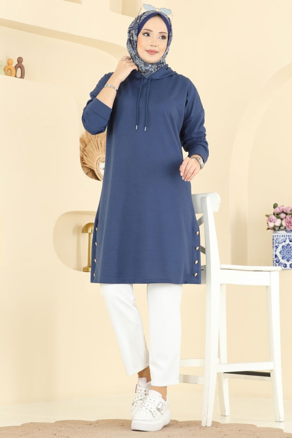 Tunic 1020ETT926 Indigo - Moda Selvim
