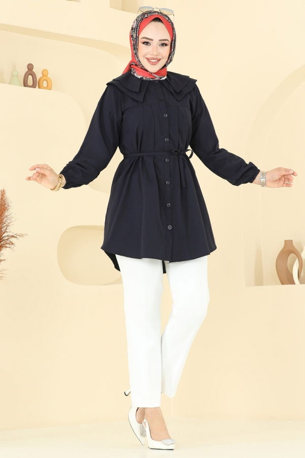 Tunic 228ASN888 Black - Moda Selvim